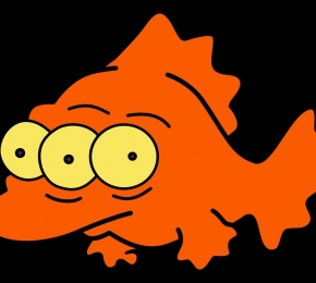 Simpsons Fish by kiroh - Desktop Wallpaper