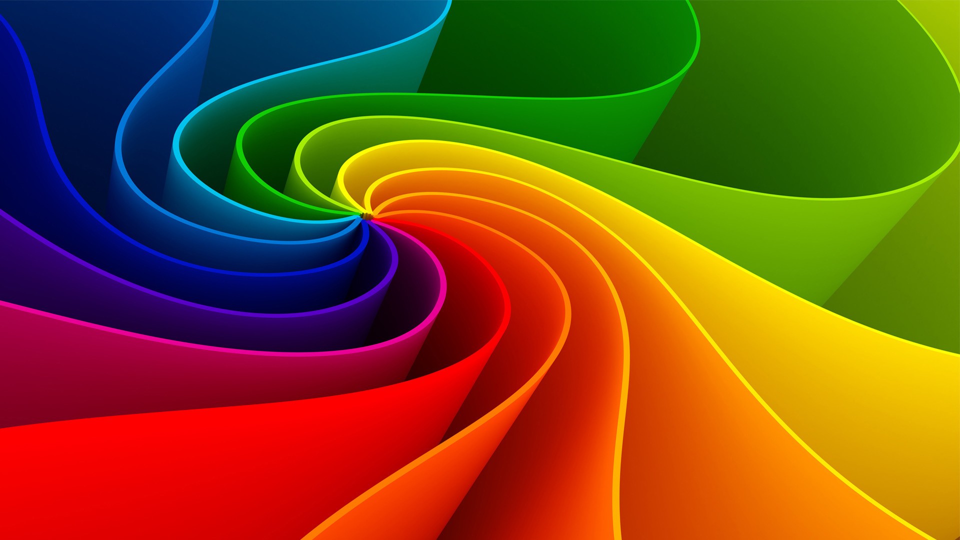 Color Swirl - Desktop Wallpaper