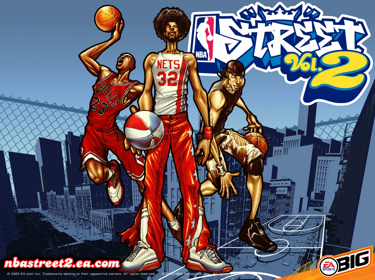 NBA Street Vol.2 by MFP22 - Desktop Wallpaper
